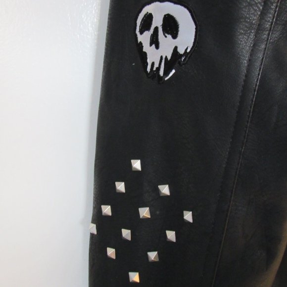 Disney | Jackets & Coats | Disney Villain Faux Leather Jacket | Poshmark